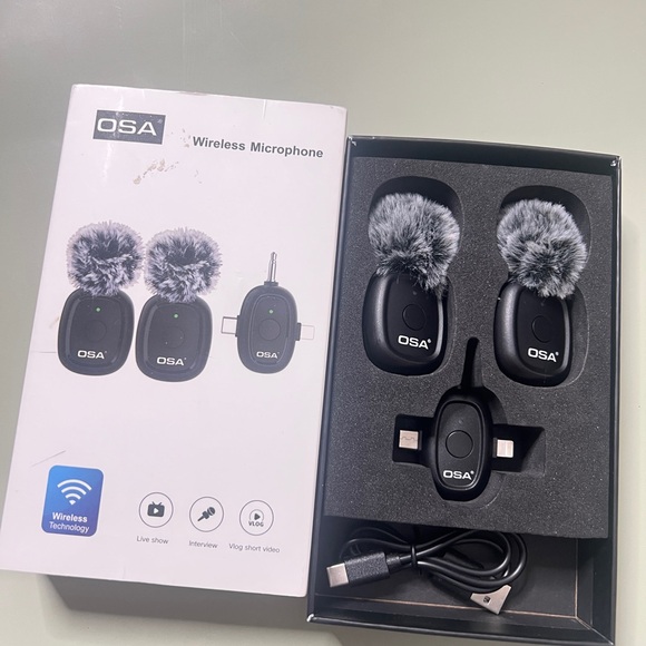 Cameras, Photo & Video | Osa Wireless Microphone Set | Poshmark
